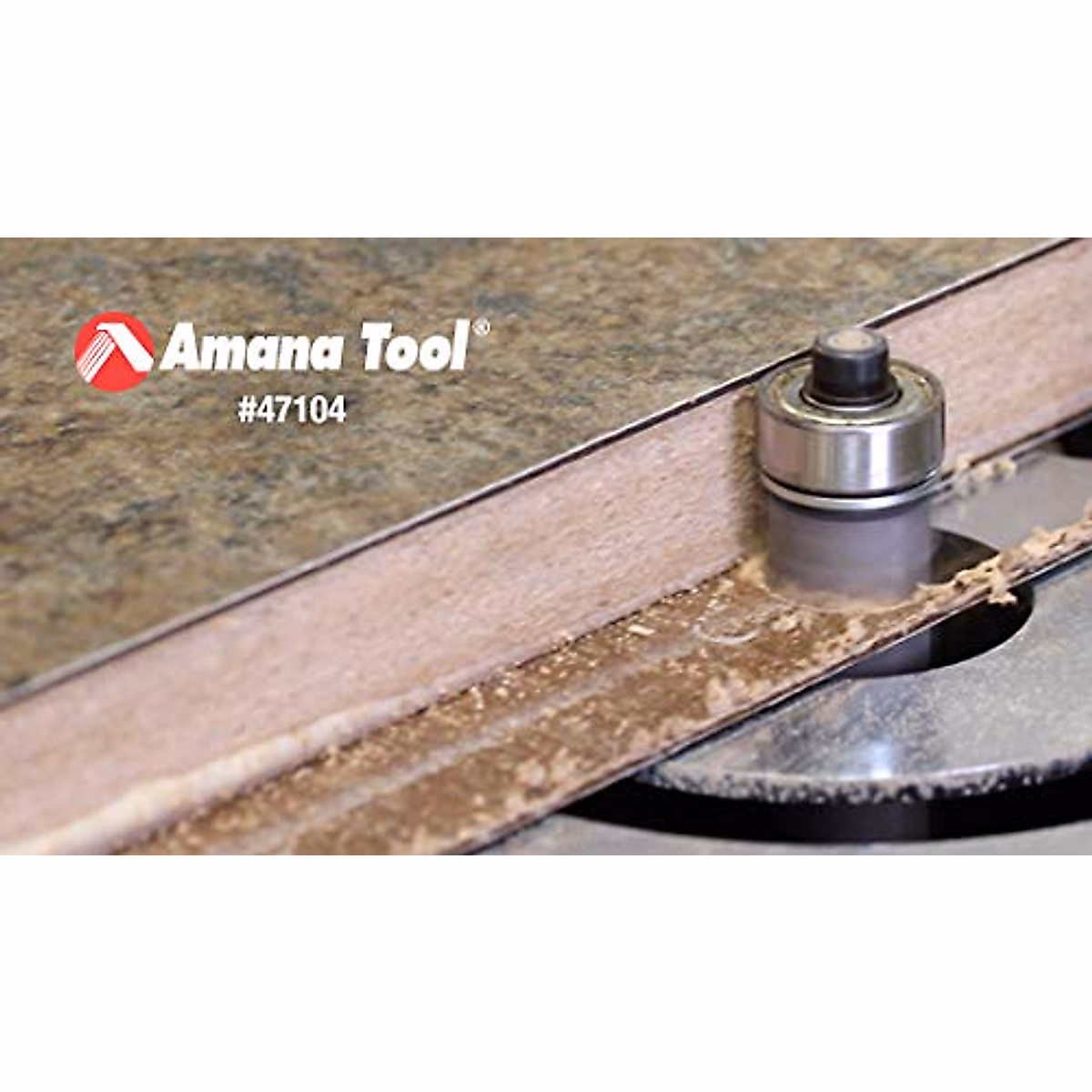 Amana Tool - MR0103 Miniature 3/16 Dia Flush Trim with 3/16 Dia Ball Bearing x 3/4 x 1/4