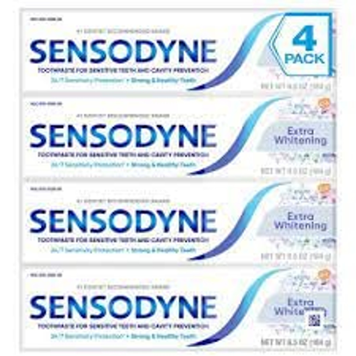 Sensodyne Maximum Strength & Extra Whitening