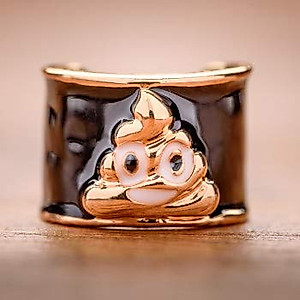 Charmed Stethoscope Charm, Poop Emoji