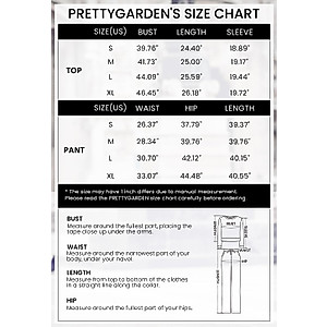 PRETTYGARDEN Women's 2 Piece Knit Sweater Set Casual Long Sleeve Pullover Wide Leg Pants Sweatsuit Tracksuit Outfit (Black,Medium)