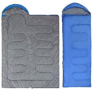 Toxz Sleeping Bag Lightweight Portable Waterproof Camping Bag for Single Person,Soft Fabric,Polyester Lining,Easily Be Wiped Clean,Machine Washable(Ship from US!)