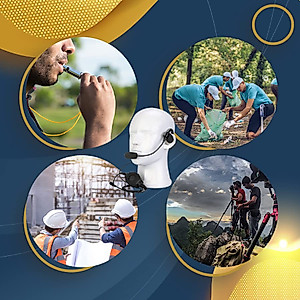 Retevis Adjustable Overhead Walkie Talkie Headset,Boom Mic, for Referee,for RT22 RT68 RT21 H-777 RT86 RT19 RB26 RB45,Compatible with BAOFENG UV-5R Kenwood Two-Way Radio,2 Way Radio Headset(1 Pack)