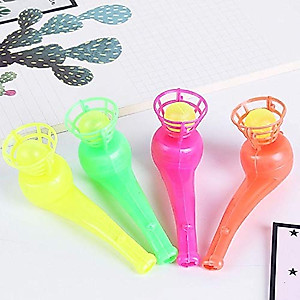 Classic Games Floating Blow Pipe Balls Balance Blowing Toys Fun Stress Reliever for Girls Boys Toddler