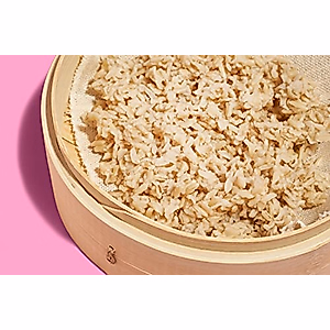 Reishunger Bamboo Steamer Handmade Basket, Traditional 2-Tier Design - 10 Inch - for Dumplings, Rice, Dim Sum, Vegetables, Fish and Meat - Incl. 2 Cotton Cloths