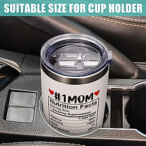 Fimibuke Gifts for Mom from Daughter, Son - 20 OZ Tumbler Mothers Day Gifts for Mom, Mother-in-Law, Wife, Women - Nutrition Facts Insulated Cups Funny Birthday Presents Boxed Gifts from Kids Husband