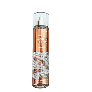 Bath and Body Works Warm Vanilla Sugar Fine Fragrance Mist, 8 Fl Ounce