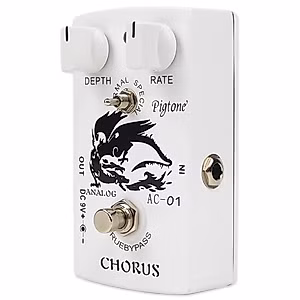 pigtone PP-25 Chorus Guitar Effect Pedal True Bypass DC 9V Analog