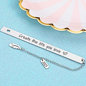 Inspirational Gifts for Women Men Birthday Graduation Gifts for Her Teens End of Year Student Gifts from Teacher Retirement Leaving Gift for Coworker Class of 2023 Graduates Gift Bookmark for Him Her