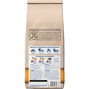Kingsford Easy Light Charcoal Briquettes Bag, BBQ Charcoal for Grilling - 4 Pounds