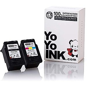 YoYoink Remanufactured Ink for Canon PG 210XL 210 XL CL 211XL 211 XL for Use in Canon Pixma iP2702 MP280 MX410 MP490 MX330 MP495 MP250 MP240 MX350 MP480 MX340 MX420 Printer