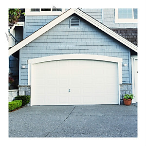 Everyday Home 80-109 Solar Outdoor Mounting Weather Resistant LED Illumination for Entrance, Walkway and Security Light, (Set of 2)