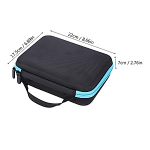 Diamond Painting Storage Containers, Diamond Art Storage Case Bead Organizer Diamond Dots Storage with 30 Shockproof Slots Jewelry Beads Storage Box for for Rhinestones Accessories DIY Crafts(Blue)