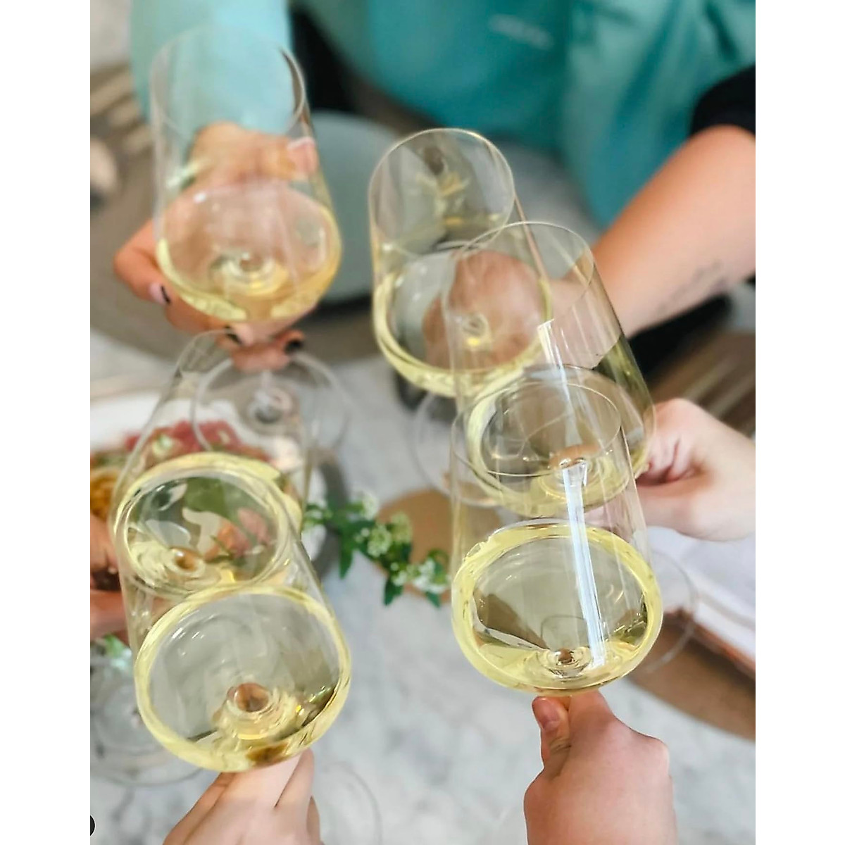 Zalto Denk'Art Universal Hand-Blown Crystal Wine Glasses I Set of 6 Glasses