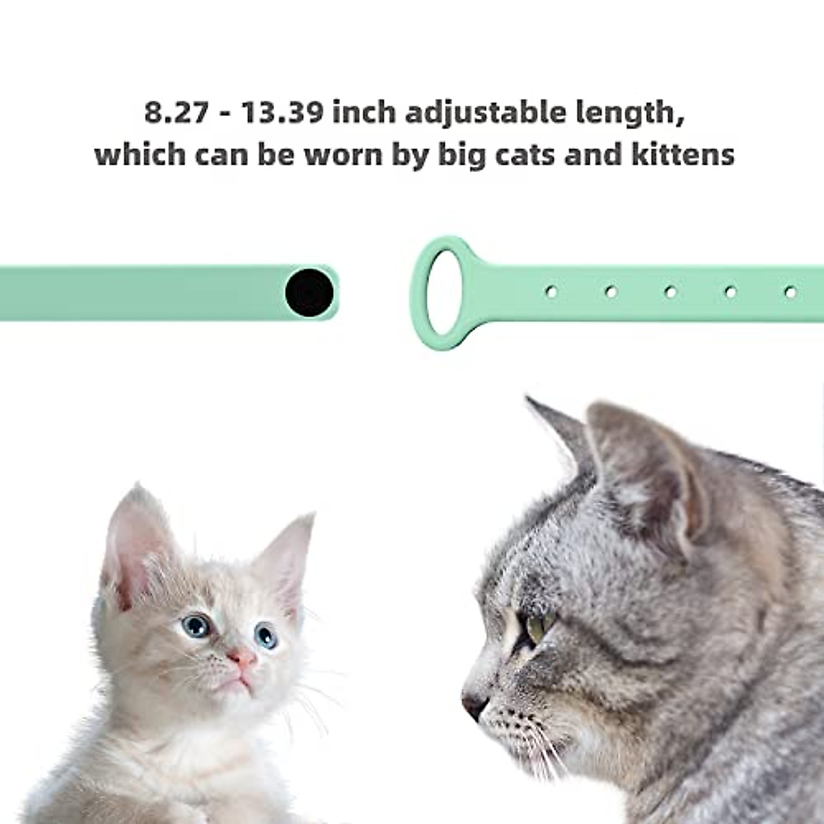 OKCAHA Cat Laser Collar, Automatic Cat Toy, Cat Toys for Indoor Cats, USB Rechargeable, 15min Auto-Off, Interactive Smart Amusing Collars for Kitten Exercise, Ideal Gifts for Cat Lovers