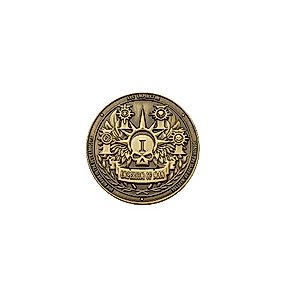 Starforged Compatible with Warhammer 40k Collectible Coin: Imperium of Man 1 PC