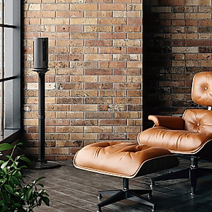 Vornado ATOM 1S Compact Oscillating Tower Fan with Removable Stand, 40" tall, 4 Speeds , Black