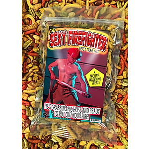 Sexy Firefighter Trail Mix - Firefighter Gifts for Men - Women Firefighter Themed Gift Ideas - Firemen Gifts Adult Men - Gifts for Fireman - Stocking Stuffers for Adults