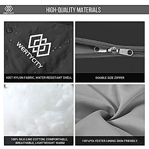 Ultralight Warm Weather Sleeping Bag for Kids Girls Boys Adults, Lightweight Portable Waterproof Comfort with Compression Sack, Great for 3 Season Camping, Backpacking, Traveling, Hiking(Black)