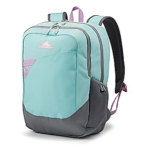 High Sierra Essential Backpack, Sky Blue/Iced Lilac, One Size