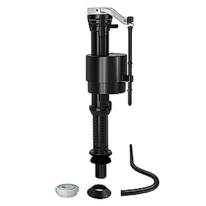 R&T Toilet Fill Valve, Anti Siphon Toilet Tank Replacement Kit, Universal Easy Install Toilet Parts Inside Tank