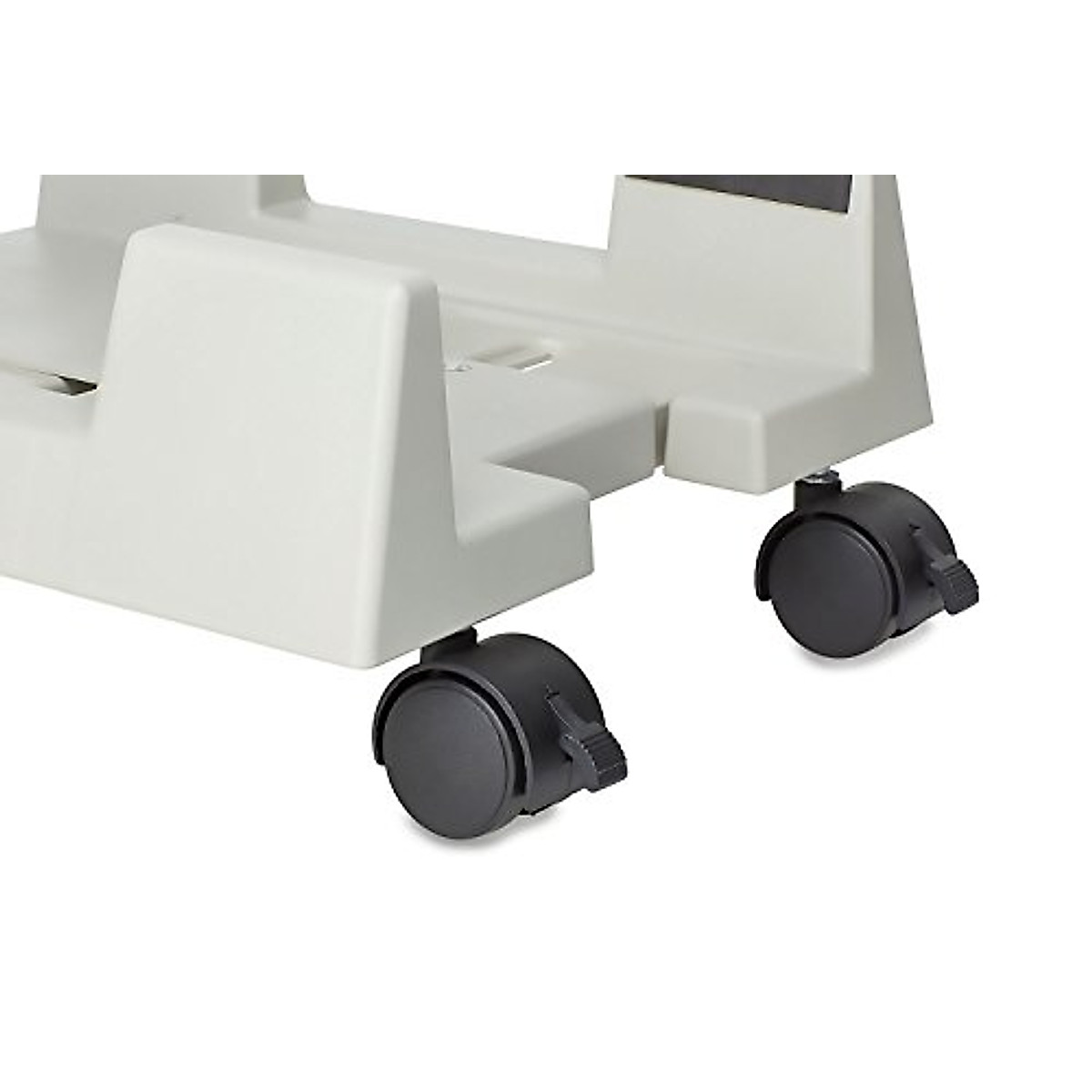 Mount-It! CPU Stand with Wheels, Adjustable Width Computer Cart, Universal Design Fits Desktop PC Tower ATX, Locking Wheels, 6-10.2" Wide 60 Lbs Capacity