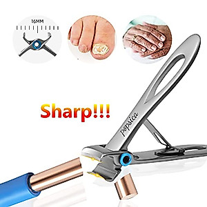 Thick Nail Clippers, Toe Nail Clippers for Thick Nail Toenail Ingrown Podiatrist for Men Adult Seniors