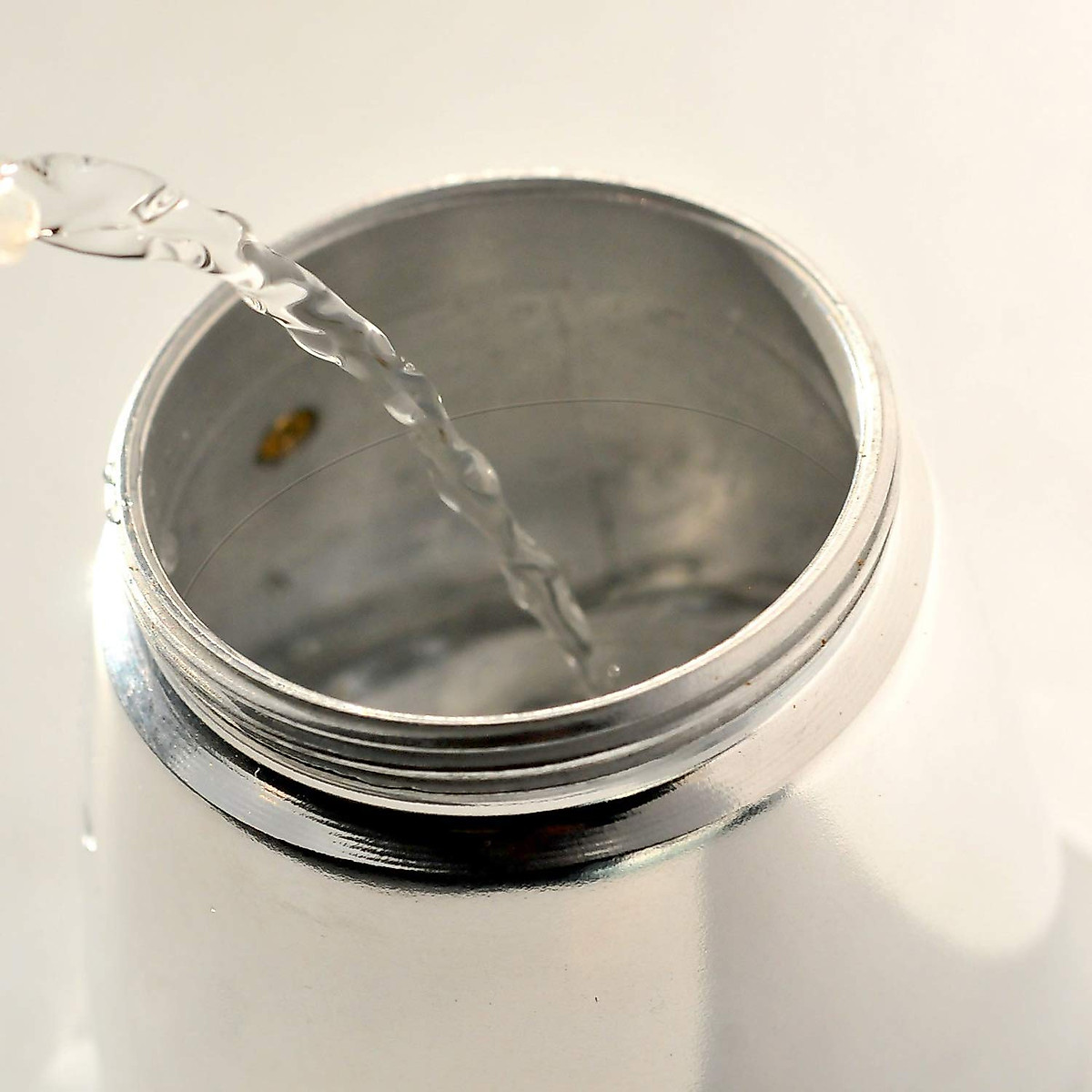 aerolatte Moka Stovetop Espresso Pot Coffee Maker, 6 Cup Capacity