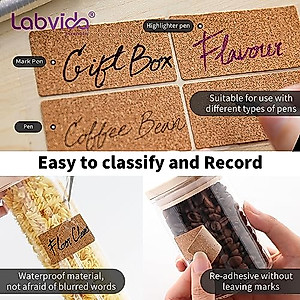 Labvida 6pcs Glass Food Storage Jars 21.3/33/62.6oz-3/2/1pcs Food Containers with Airtight Pine Lids, for Pasta, Cookies, Nuts, Coffee Beans, Canisters for Kitchen, Pantry, LVAG009