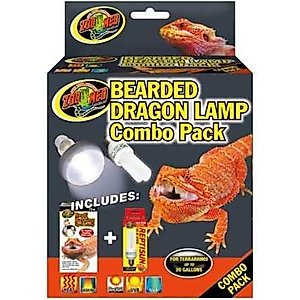 Zoo Med Bearded Dragon Lamp Combo Pack (Two Pack)