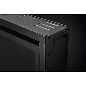 Napoleon Entice 42 - NEFL42CFH - Wall Hanging Electric Fireplace, 42-in, Black, Glass Front, Glass Crystal Ember Bed, 3 Flame Colors, Remote Included