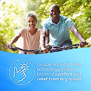 OraCoat, XyliMelts for Dry Mouth Care 160 discs, All Natural, Gluten Free, No Preservatives, Helps Neutralize Acids.