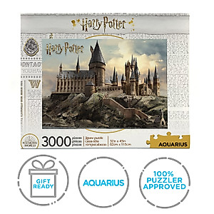 Aquarius Harry Potter Puzzle Hogwarts Castle (3000 Piece Jigsaw Puzzle) - Officially Licensed Harry Potter Merchandise & Collectibles - Glare Free - Precision Fit - 32x45in
