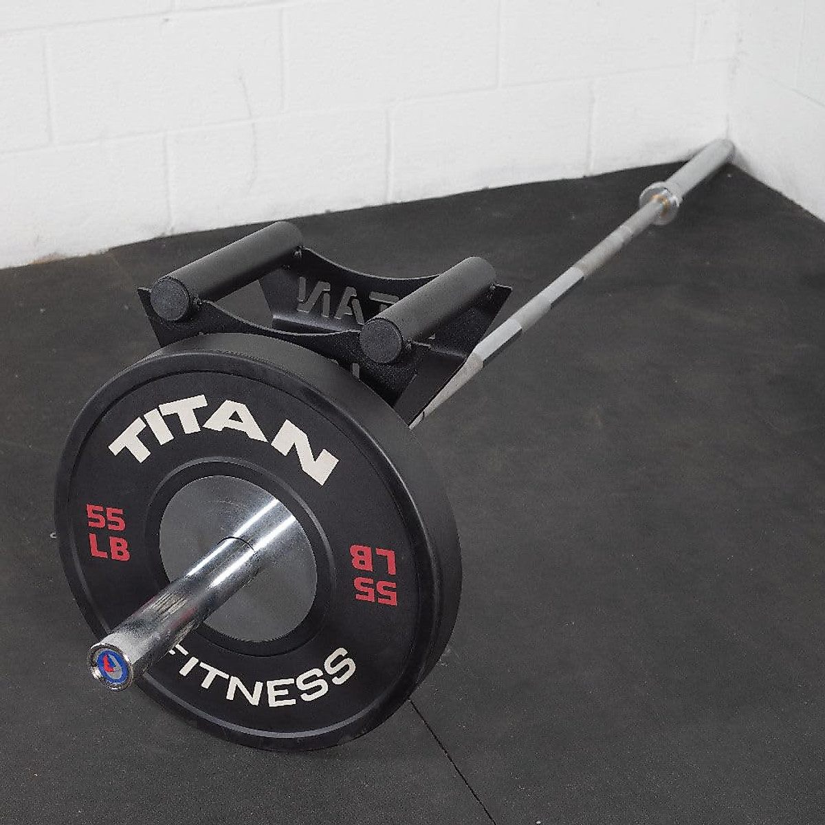 Titan Fitness Fat Grip Parallel Landmine Handle, 1.9" Diameter, Landmine Rows, Pulls, Presses, Rotational Drills