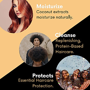 Morfose Professional Milk Therapy Creamy Hair Shampoo for Dry, Damaged, or Brittle Strands, Repairs and Protects, fuller, healthier, softer look, Eliminates Dryness, Damage, and Split Ends, 1000 ml