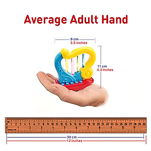 Portable First Harp Musical Instrument - Educational Toy for Children Learning and Entertainment