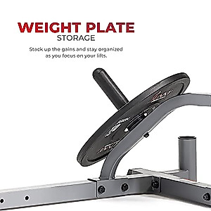 Sunny Health & Fitness PowerVersa Series All-In-One Strength Training Squat Rack And Bench Power Cage - SF-XF921041