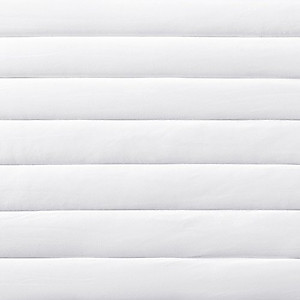 Madison Park Essentials Frisco Waterproof Sofa Bed Mattress Pad, Microfiber - All Over Elastic Mattress Protection Cover, Queen 60x72", White