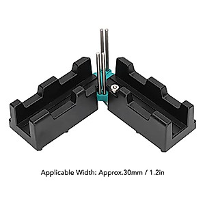 Wobythan 2 in 1 Mitre Measuring Cutting Tool Measuring and Sawing Mitre Angles Cutting Tool Precise Miter Saw Protractor 85-180° Bevels Cutting Tool Miter Gauge Woodworking Tool