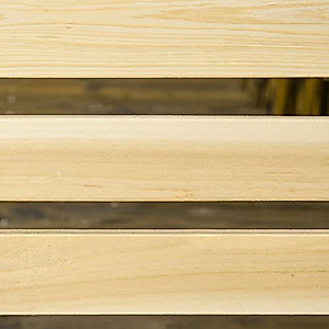 Outsunny 2-Seat Porch Swing Loveseat with Stand and Side Tables, Wooden Patio Swing Chair, for Garden, Poolside, Backyard