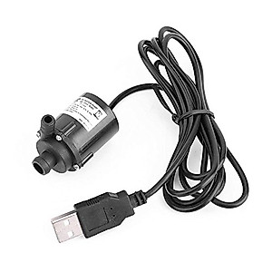 DC 6V 150L/H Mini Brushless Submersible Water Pumps Motor Micro Water Cooling Pump with USB Connector