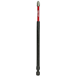 Milwaukee 48-32-4207 Shockwave 6" Power Bit Phillips #2 (10 Pack)