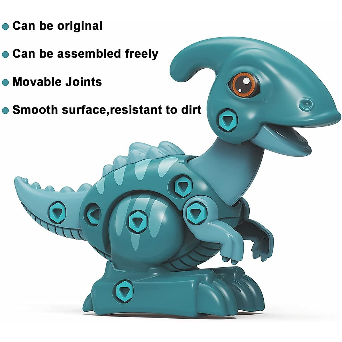 Ankemei Dinosaur Toys, Take Apart Dinosaur Toys for Kids, Learning Educational Construction Building Kids Toys, Stem Dinosaur Toy Set Birthday Gifts for Age 3-6Year Old Boys Girls