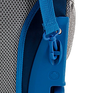 J World New York Sunlight Rolling Backpack. Roller Bag Wheeled Carry-On Luggage, One Size (Navy)