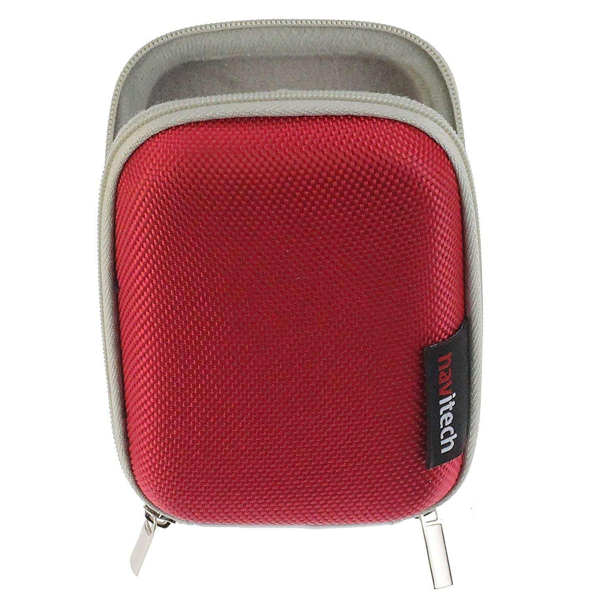 Navitech Red Hard Protective Earphone/Headphone Case Compatible With Bose SoundSport in-Ear Headphones – Samsung/Android Devices