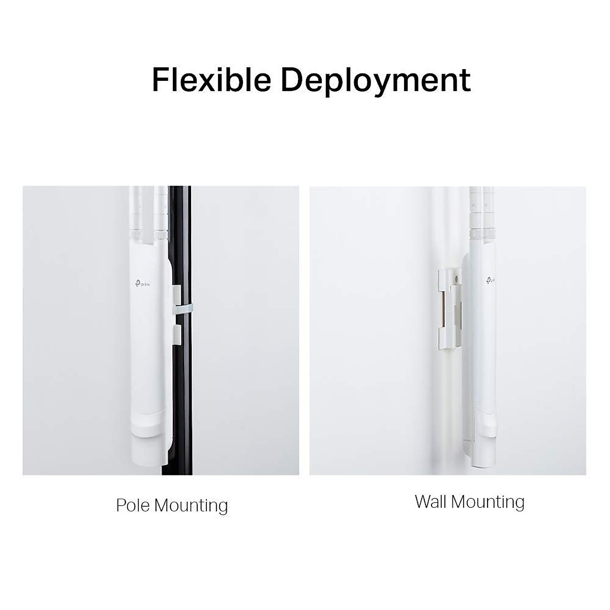 TP-LINK EAP110-Outdoor V3 N300 Long Range 11n 2.4G Wireless Outdoor Access Point, Flexible Installation, Free EAP Controller Software (Renewed)