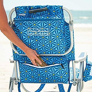 Tommy Bahama Rubber Blue, Cup Holders Foldable ,2 Count