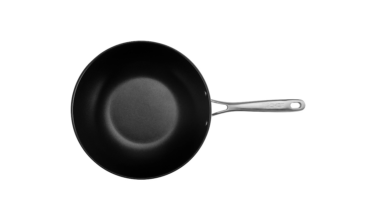 TECHEF 12-Inch Nonstick Wok - Versatile & Durable Cookware