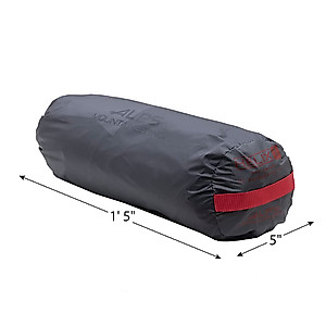ALPS Mountaineering Helix 1-Person Tent, Charcoal/Red