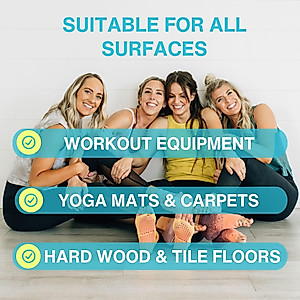 Tucketts Anklet Toeless Non-Slip Grip Socks - Anti Skid Yoga, Barre, Pilates, Home & Leisure, Pedicure - L/XL - 1 pair Blue Effervescent Large