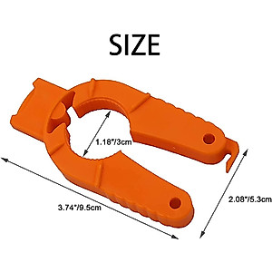 2 Pcs 3in1 Jar Bottle Opener, Can Opener,Jar Opener,Plastic Water Bottle,Twist-Off for Bottle Gripper,Weak Hands,Childern Seniors,Elderly,Arthritis Sufferers Lid Seal Remover